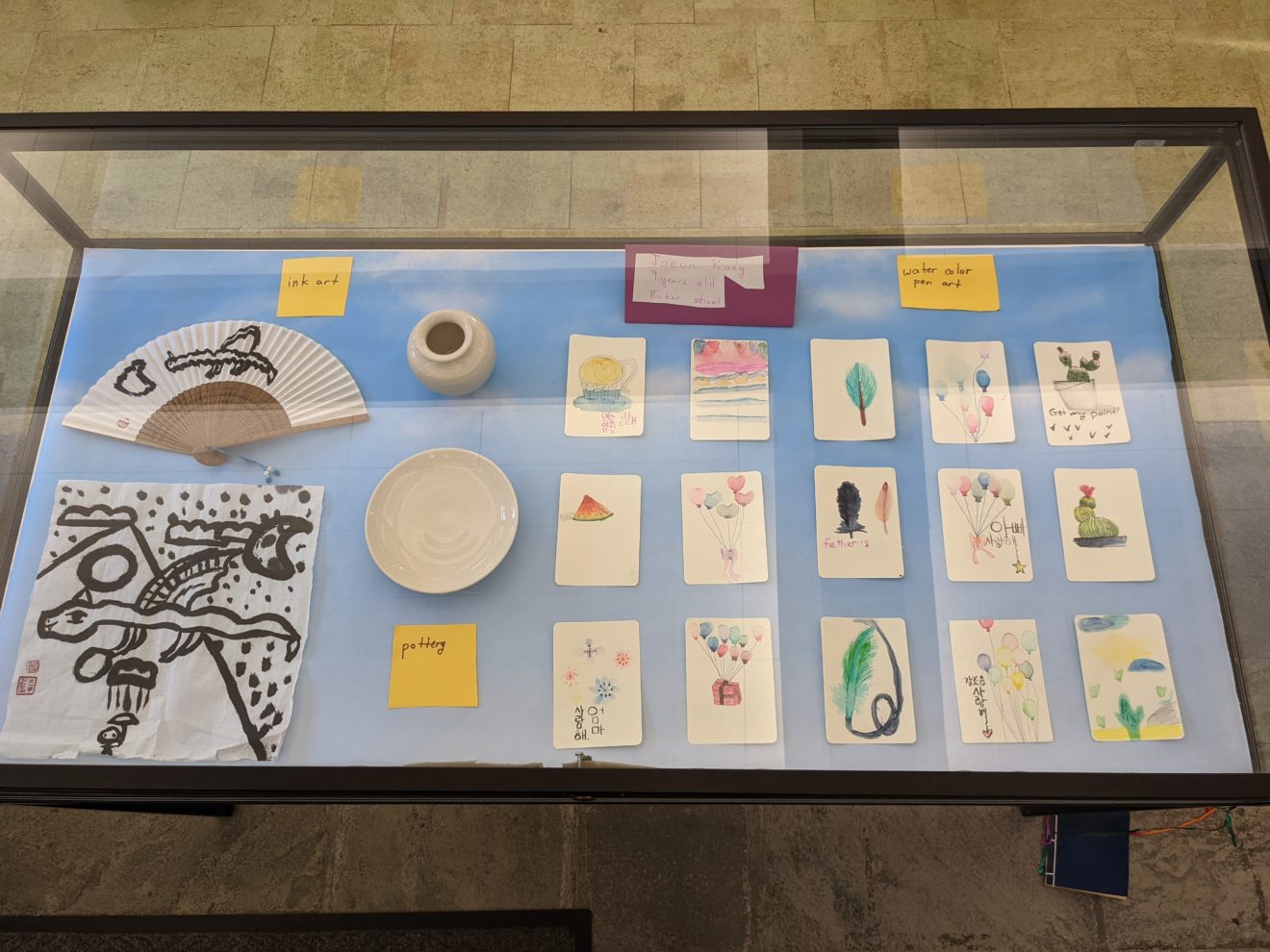 Putterham Library Display Case - Public Library of Brookline