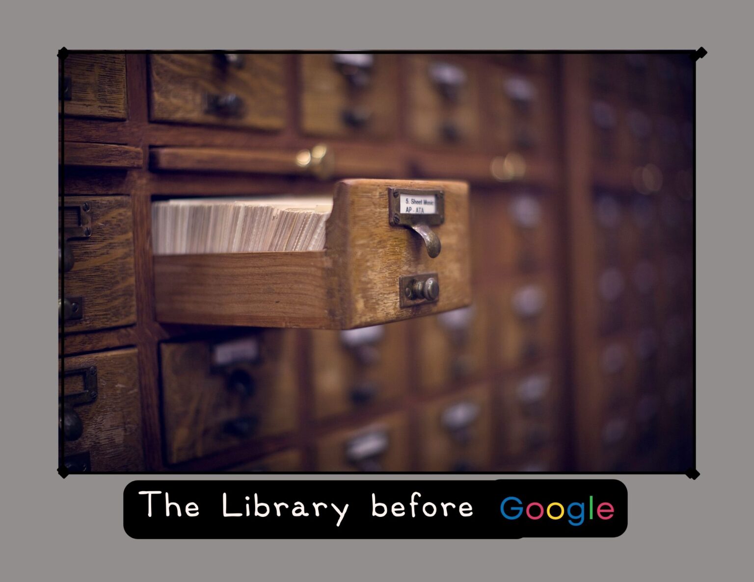 The Library Before Google - Public Library of Brookline