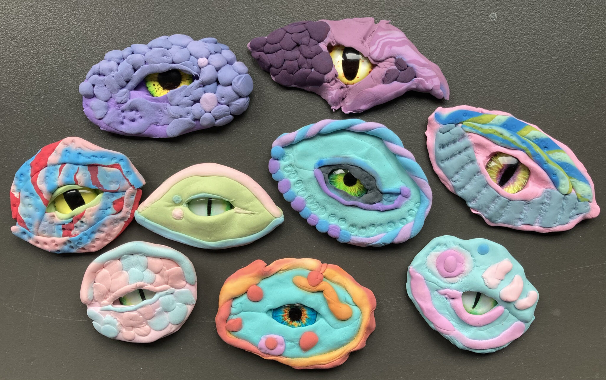 Eye of the Dragon: Second Grade Mixed Media Sculptures - Public Library ...