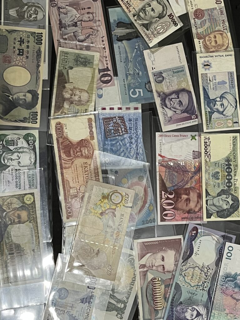 Currency From Around the World - Public Library of Brookline